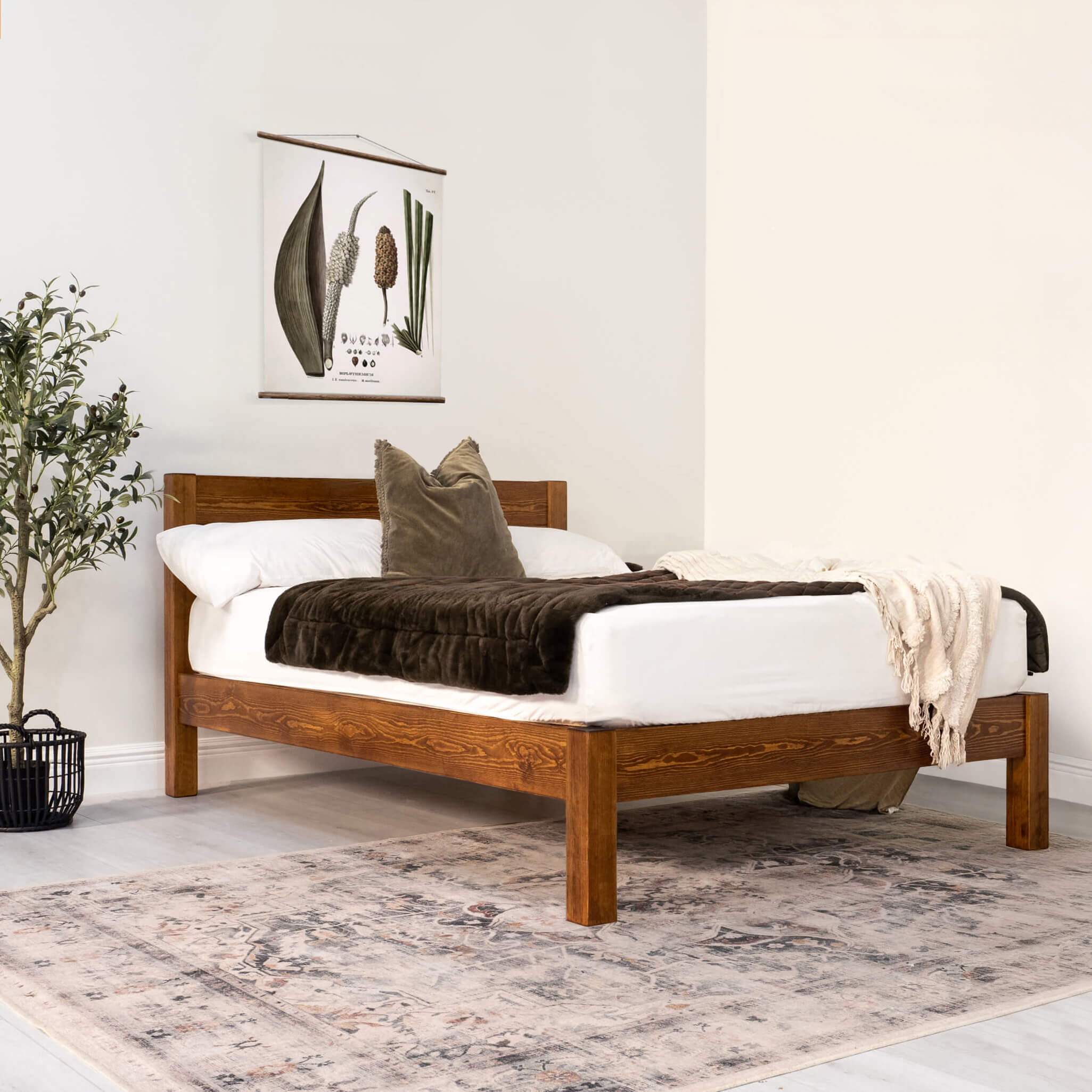 King Size Wooden Beds - Fast & Free Delivery – The Wooden Bed Company