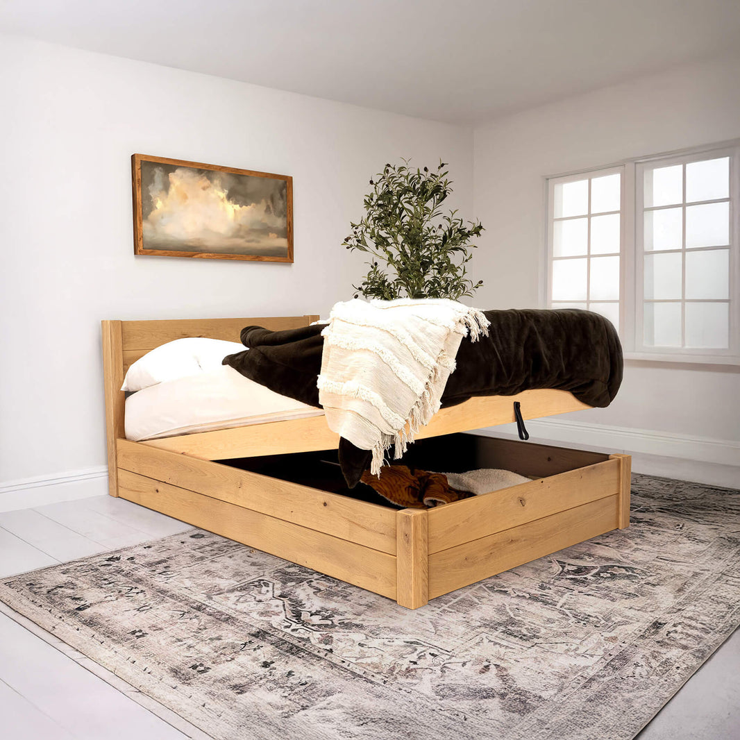 Small Double Wooden Beds - Space Saving Beds – The Wooden Bed Company