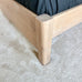 Model 04 - Low Wooden Bed | The Wooden Bed Company