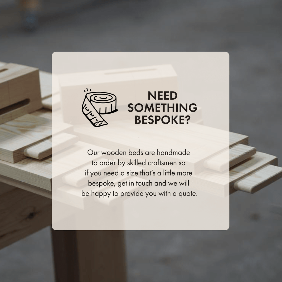 Made to Measure & Bespoke Wooden Beds – The Wooden Bed Company