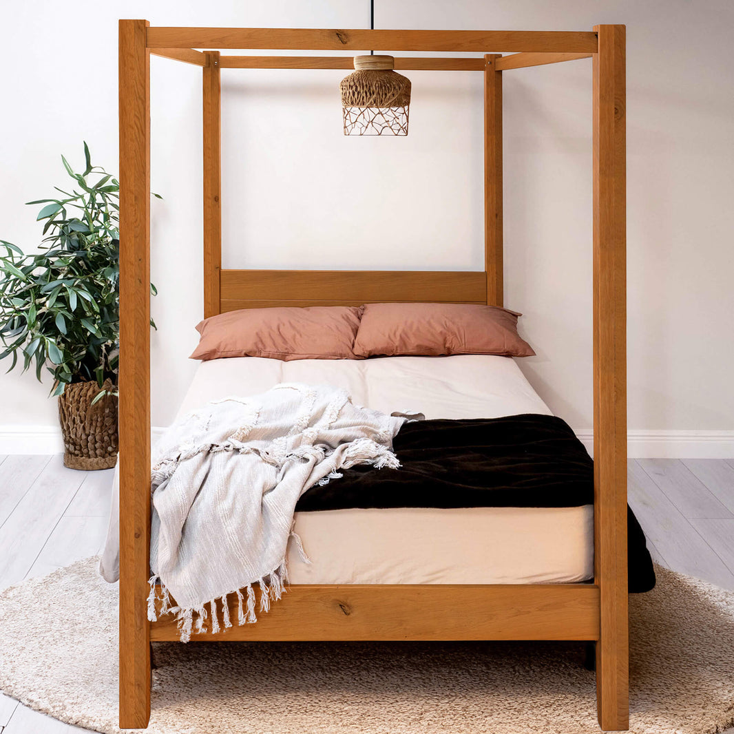 Four Poster Beds - Fast and Free Delivery | The Wooden Bed Company
